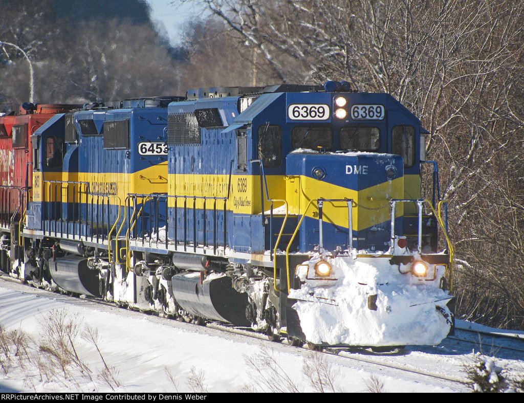 DM&E 6369, CP's River Sub.